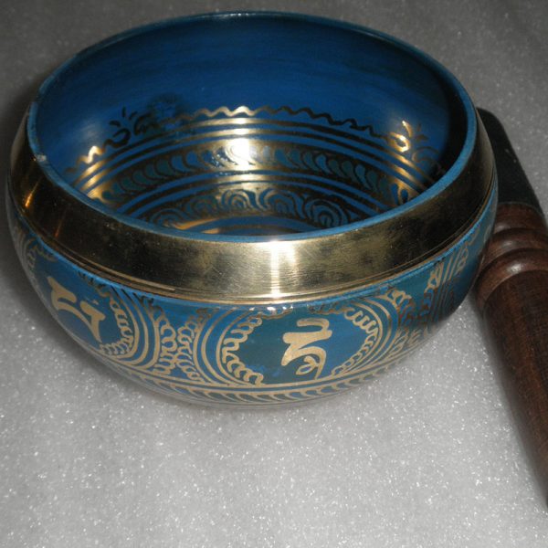 Mantra color Tibetan singing bowl In Nepal, Wholesale and Exporter Made ...