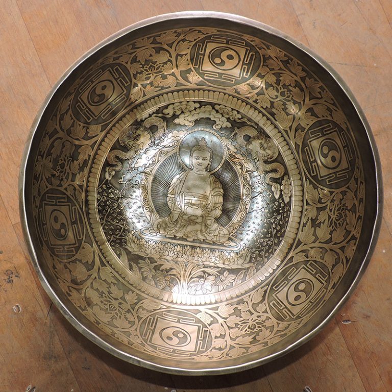 Handmade Special Buddha Carving Singing Bowl In Nepal, Wholesale And ...